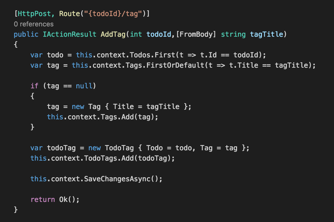 Entity Framework Core